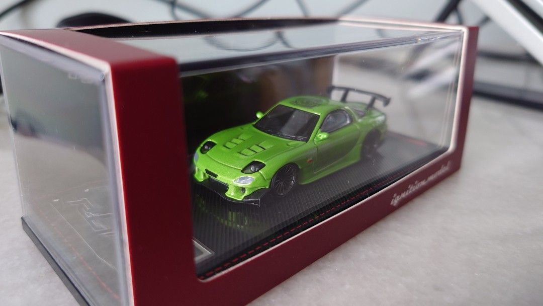 1/64 Ignition Model Mazda RX-7 FD3S RE Amemiya green metallic RX7, Hobbies & Toys, Toys & Games ...
