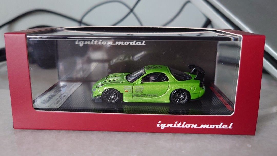 1/64 Ignition Model Mazda RX-7 FD3S RE Amemiya green metallic RX7, Hobbies & Toys, Toys & Games ...