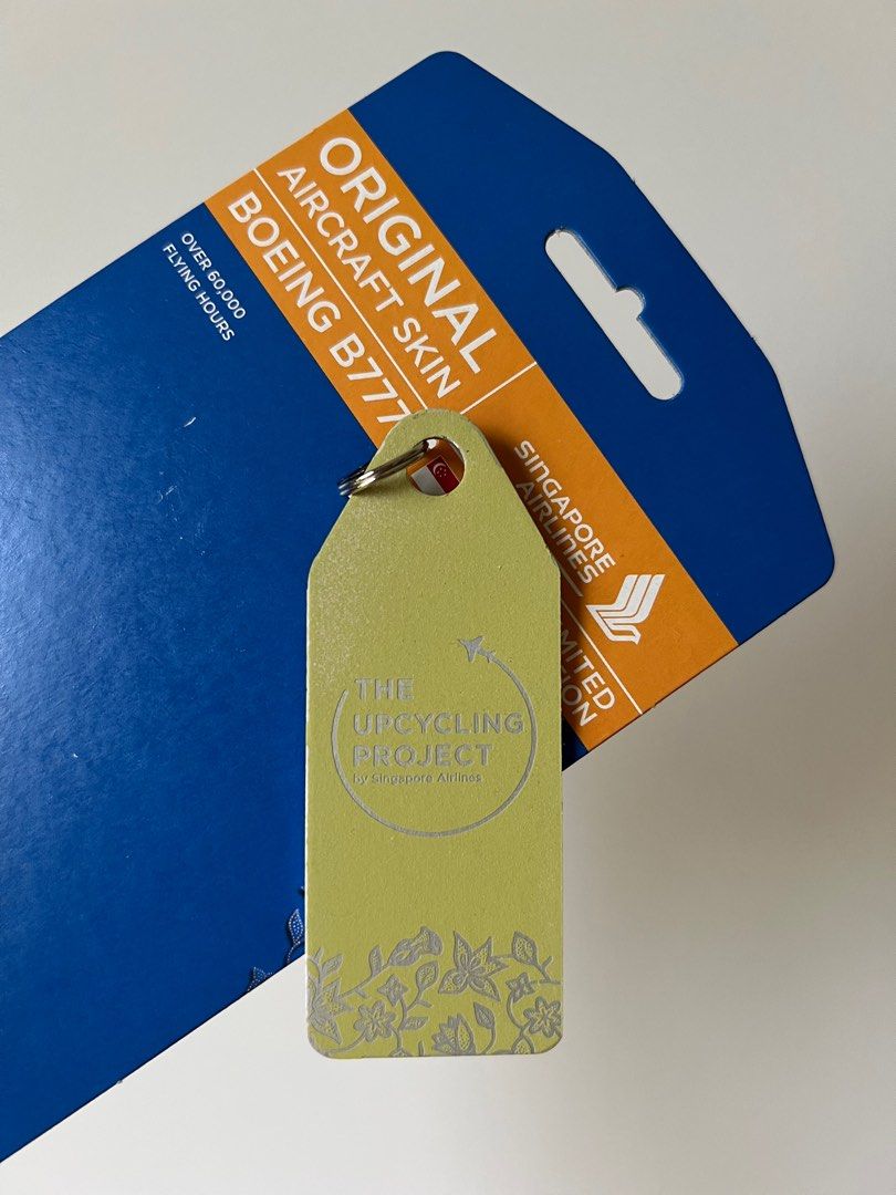 #18/1500 Limited Edition SIA Singapore Airlines Serialised Aviation Tag ...