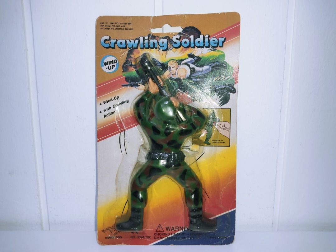 crawling action man