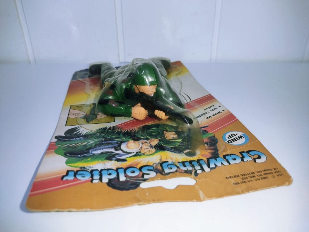 1992 WIND UP CRAWLING SOLDIER, Hobbies & Toys, Toys & Games on Carousell