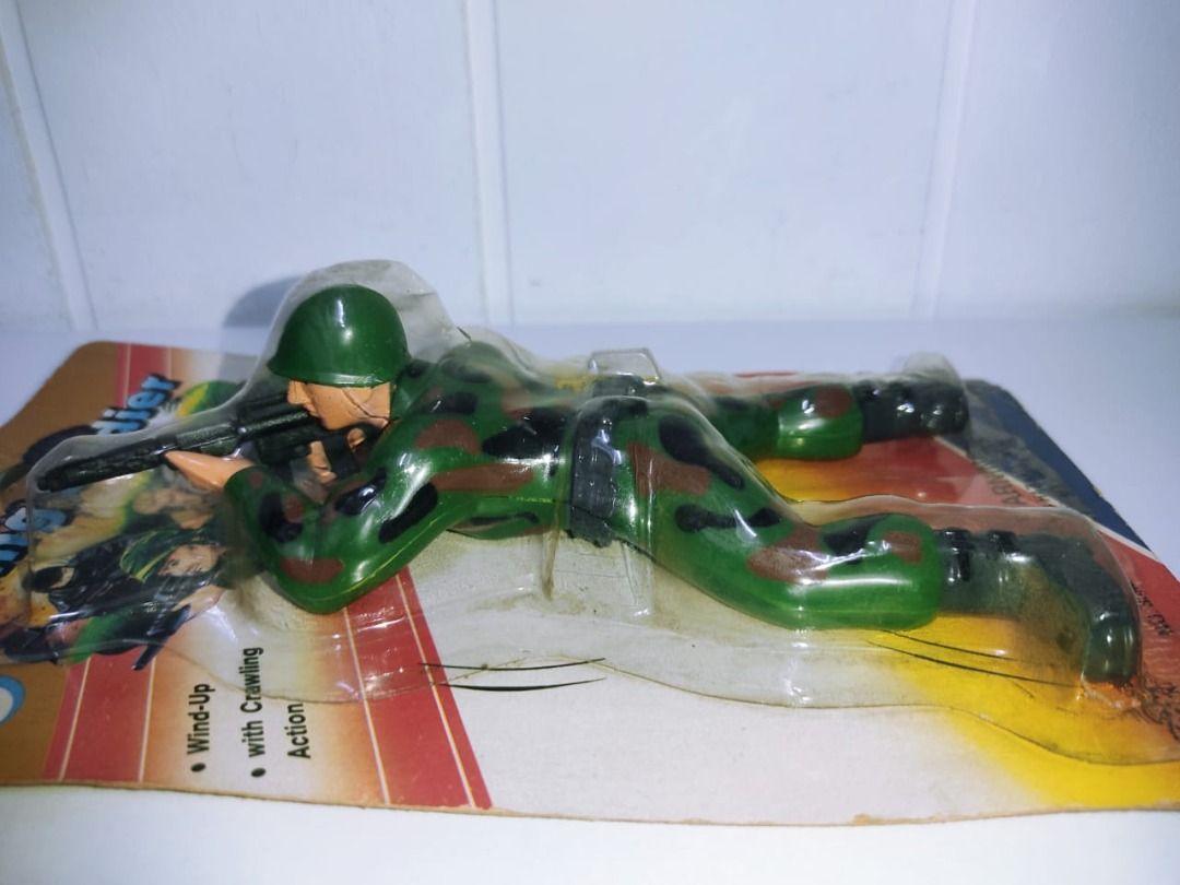 1992 WIND UP CRAWLING SOLDIER, Hobbies & Toys, Toys & Games on Carousell