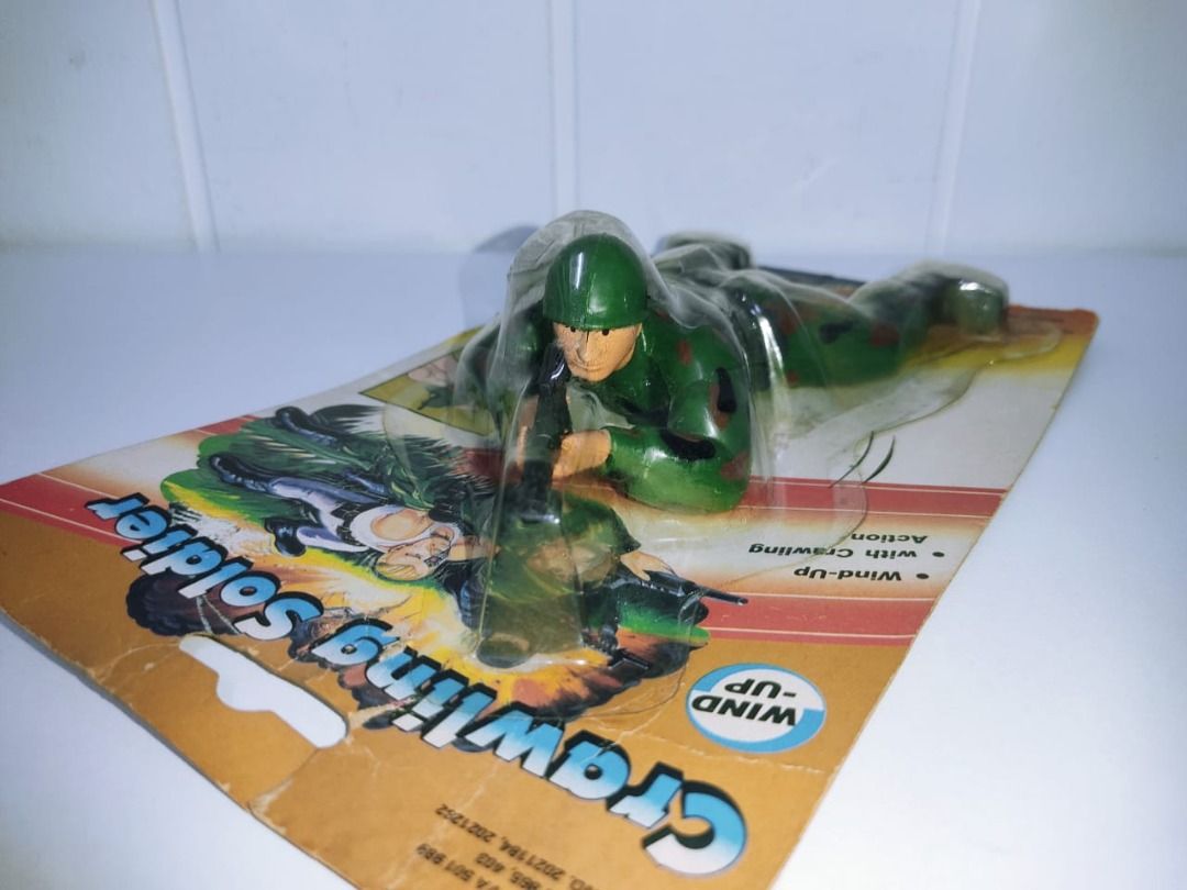 1992 WIND UP CRAWLING SOLDIER, Hobbies & Toys, Toys & Games on Carousell