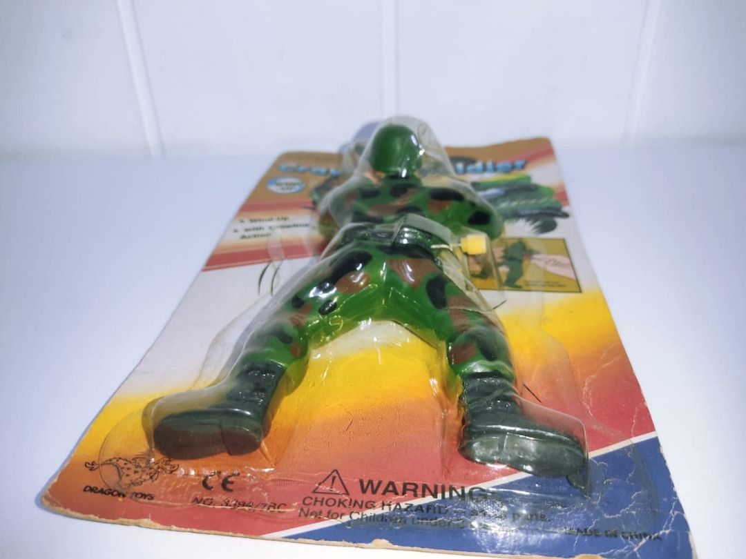 1992 WIND UP CRAWLING SOLDIER, Hobbies & Toys, Toys & Games on Carousell