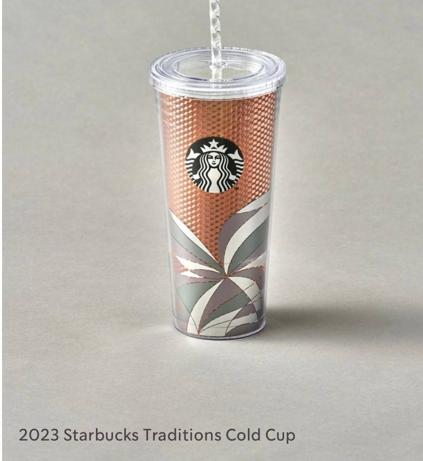 2023 Starbucks Traditions Cold Cup, Furniture & Home Living, Kitchenware & Tableware, Water ...