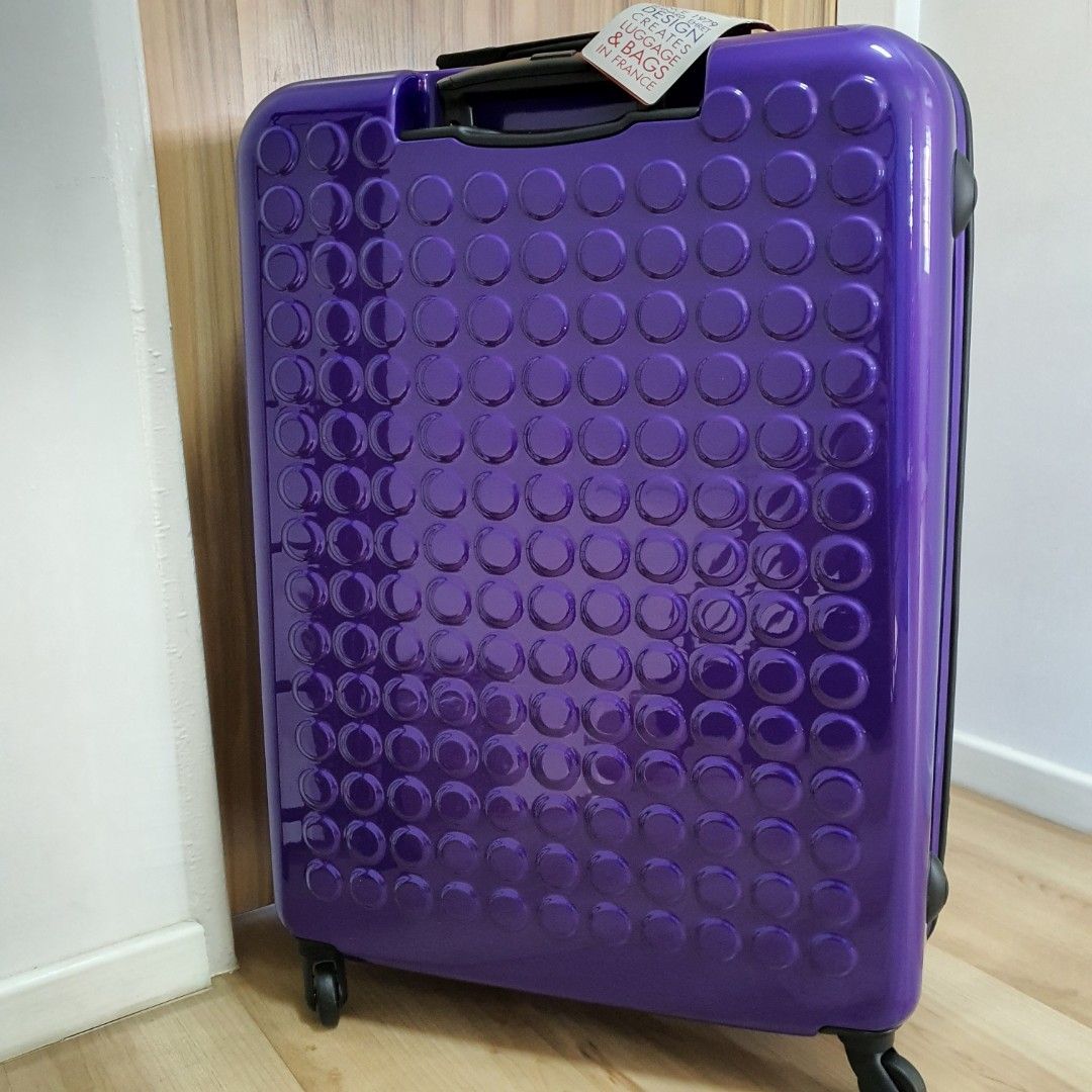 29" Authentic Dot Drops Customisable Luggage, Hobbies & Toys, Travel, Luggage on Carousell
