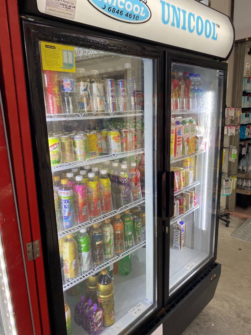 2 Door Glass Chiller, TV & Home Appliances, Kitchen Appliances ...