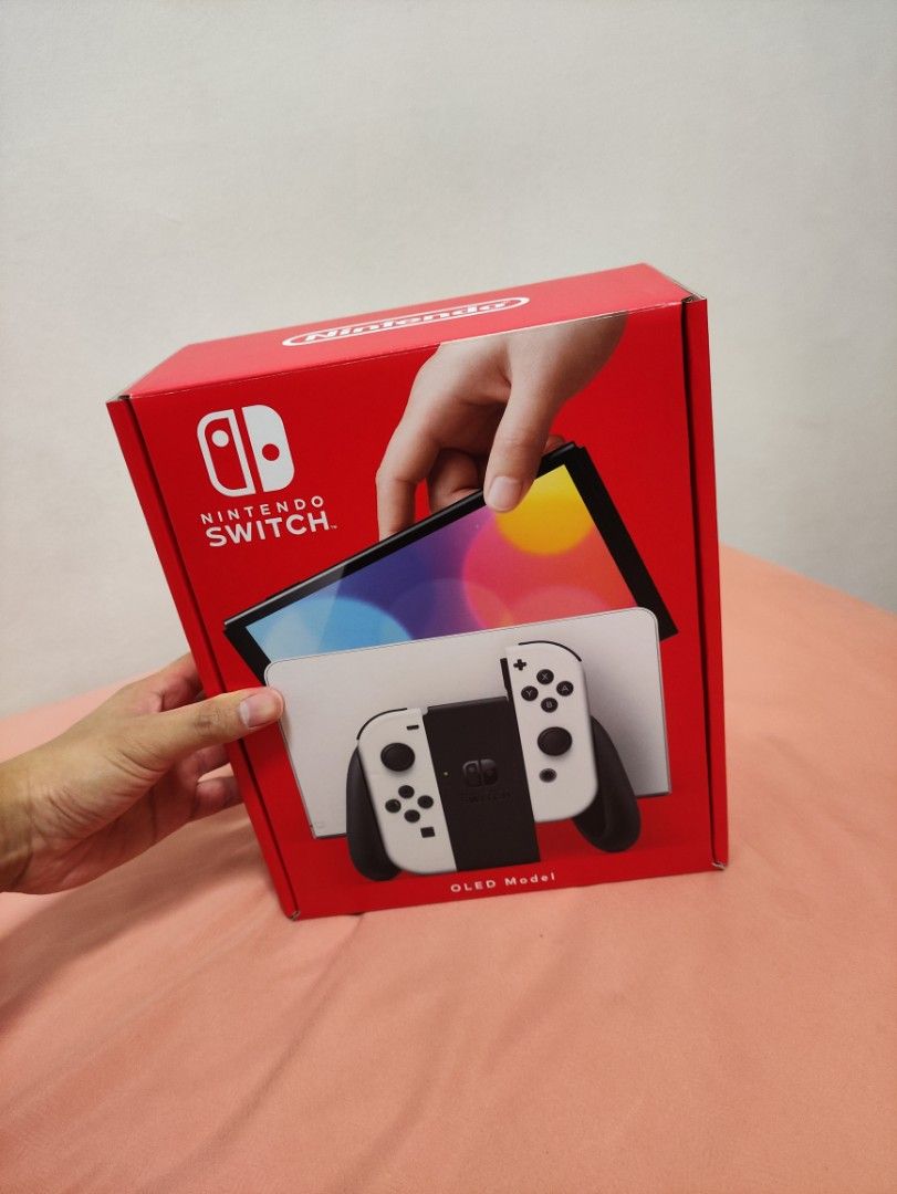 2nd hand Nintendo switch Oled, Video Gaming, Video Game Consoles, Nintendo on Carousell