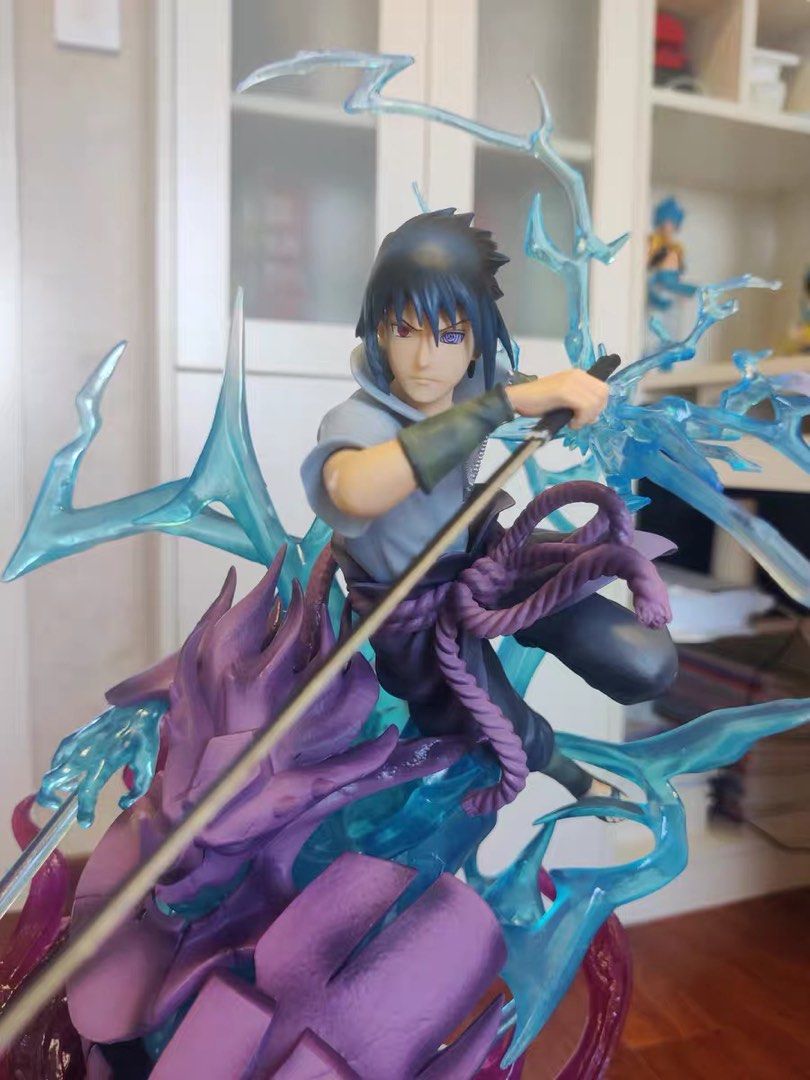 39CM Naruto sasuke Model Out Of Compound susanoo With led Lights ...