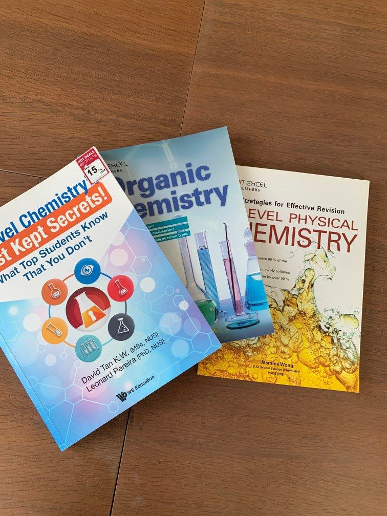 3 A-level H2 Chemistry Revision Books, Hobbies & Toys, Books ...