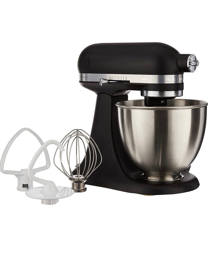 4.8L Kitchenaid Mixer (Cast Iron Matte Black), TV & Home Appliances ...