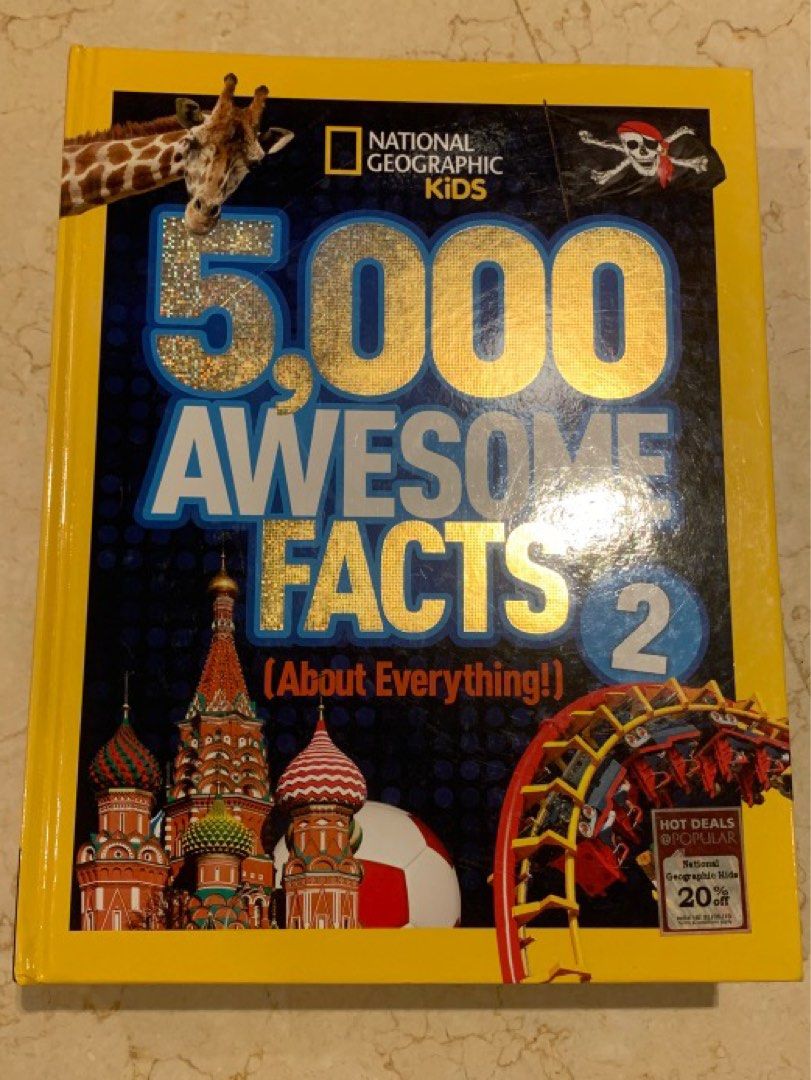 4 Fun Facts Books by National Geographic Kids, Hobbies & Toys, Books ...