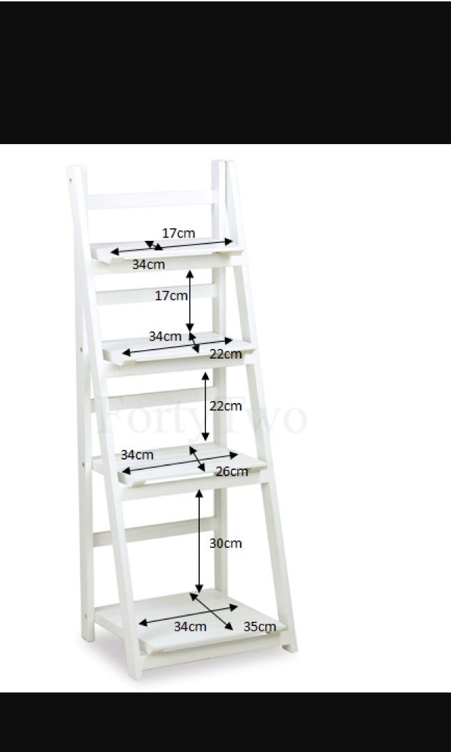 4 Tier Display Stand, Display Cabinet, Versatile use, Flower pot ...