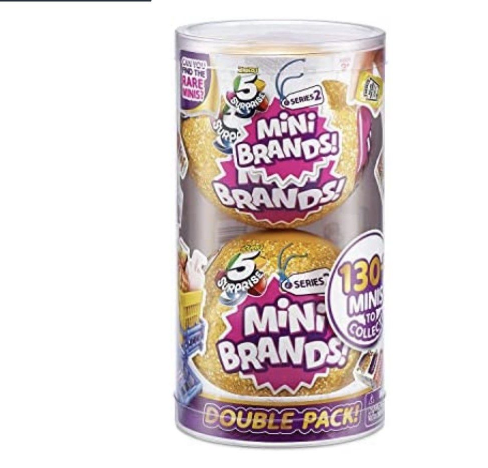 5 Surprise Mini Brands Mystery Capsule Real Miniature Brands ...