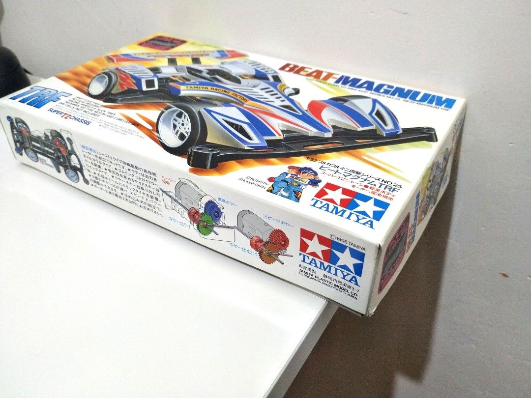 絕版 初版 Beat Magnum TRF 四驅車 必勝密林 星馬豪 密林號 Tamiya 1998年 雙星 田宮 四驅兄弟, 興趣及遊戲, 玩具 & 遊戲類 - Carousell