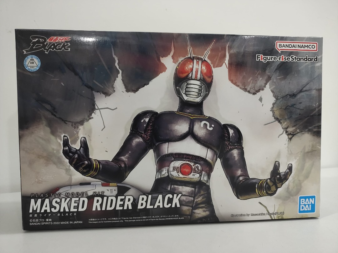 幪面超人 BLACK Bandai 5063363 Masked Rider Black Figure-rise Standard, 興趣及 ...