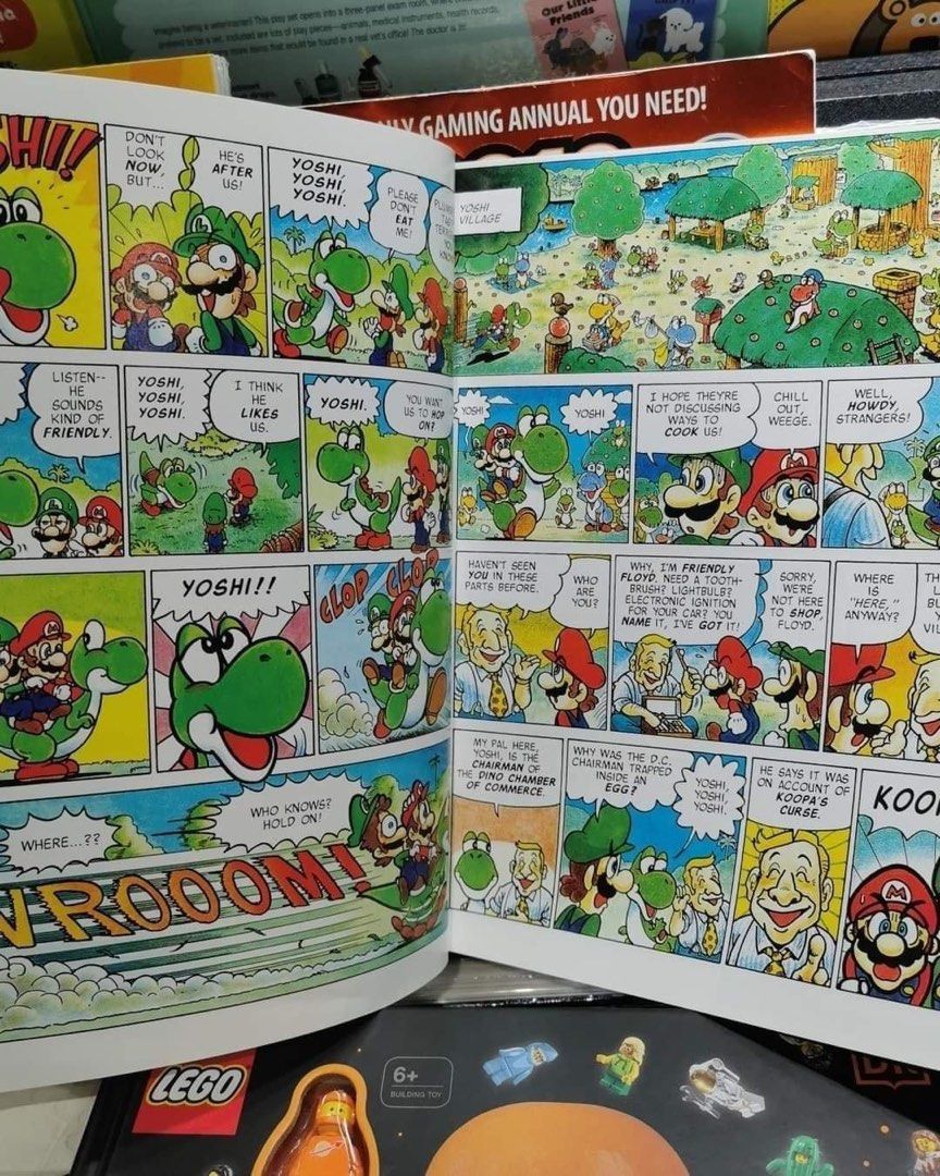 (現貨) Super Mario Adventures, 興趣及遊戲, 書本 & 文具, 小朋友書 - Carousell