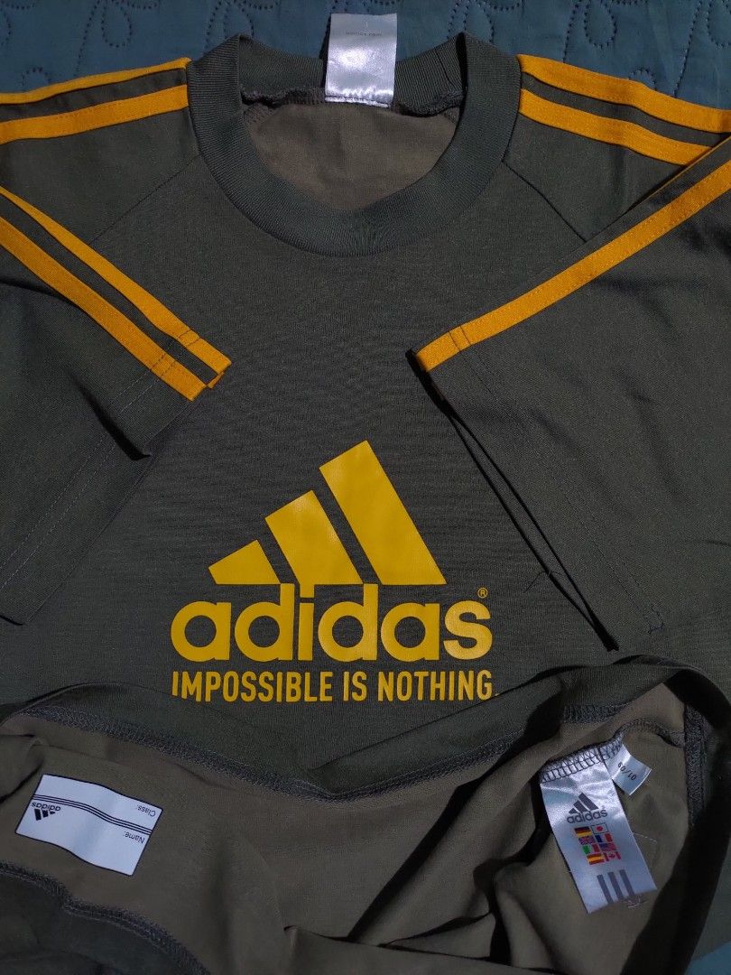 Adidas Impossible is Nothing shirt, Men's Fashion, Tops & Sets, Tshirts ...