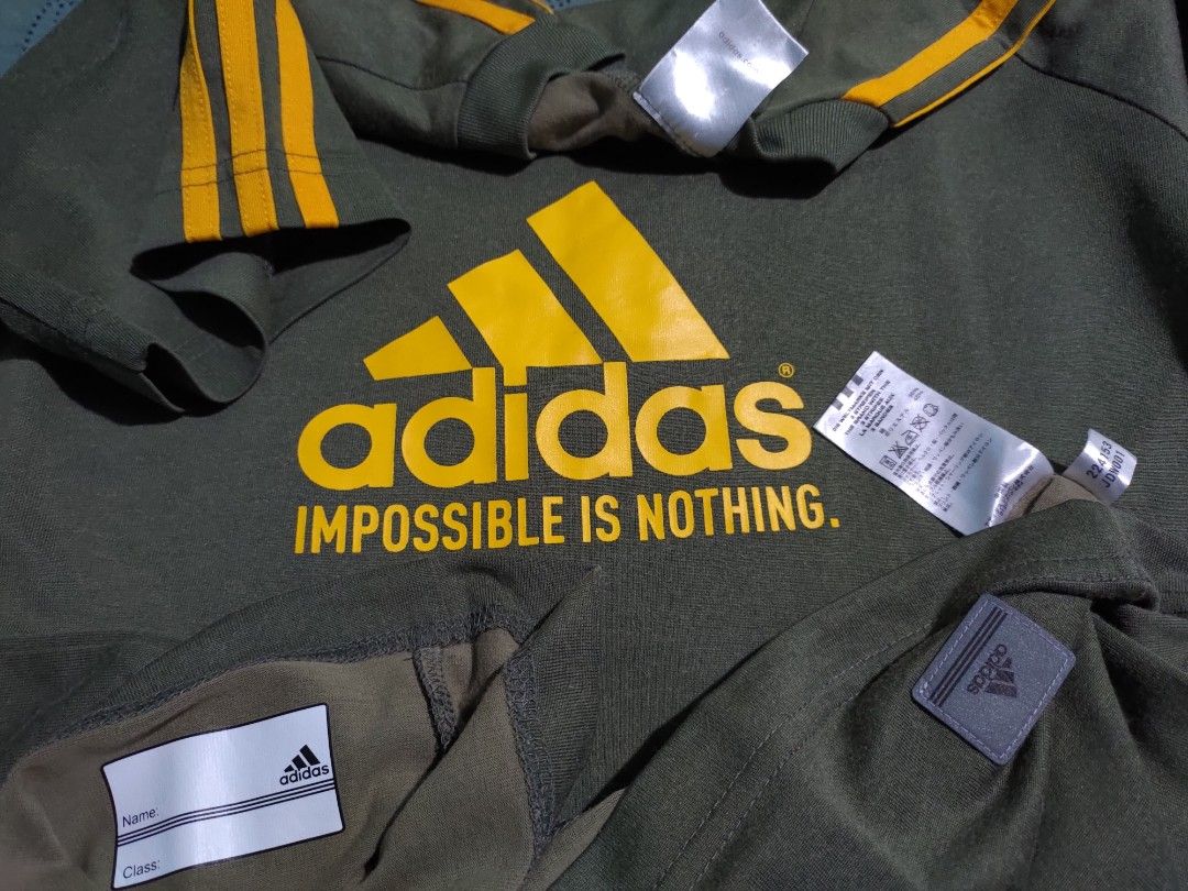 Adidas Impossible is Nothing shirt, Men's Fashion, Tops & Sets, Tshirts ...