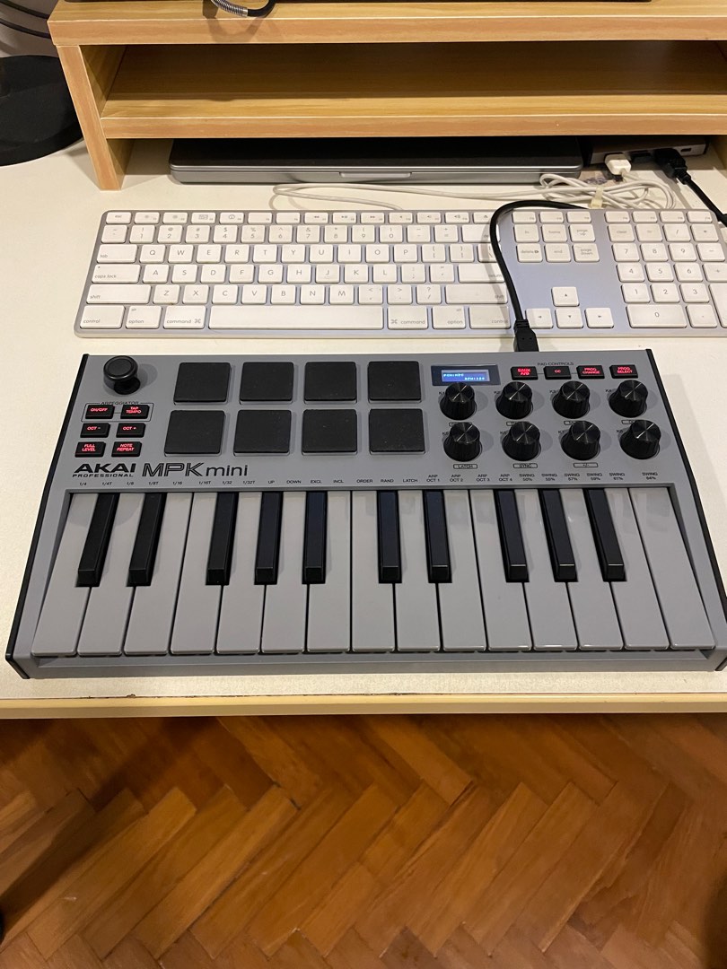 Akai MPK Mini Mk3 - Limited Edition Grey, Hobbies & Toys, Music & Media, Musical Instruments on ...