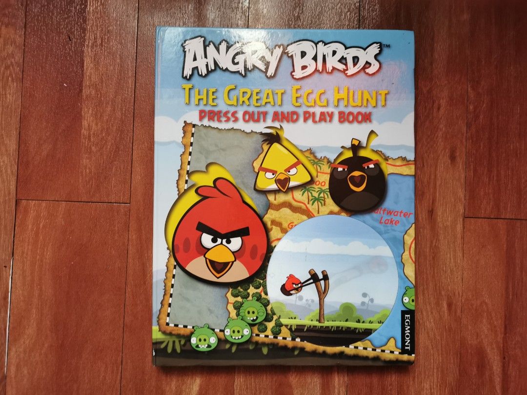 Angry Bird Press out playbook, Hobbies & Toys, Books & Magazines ...