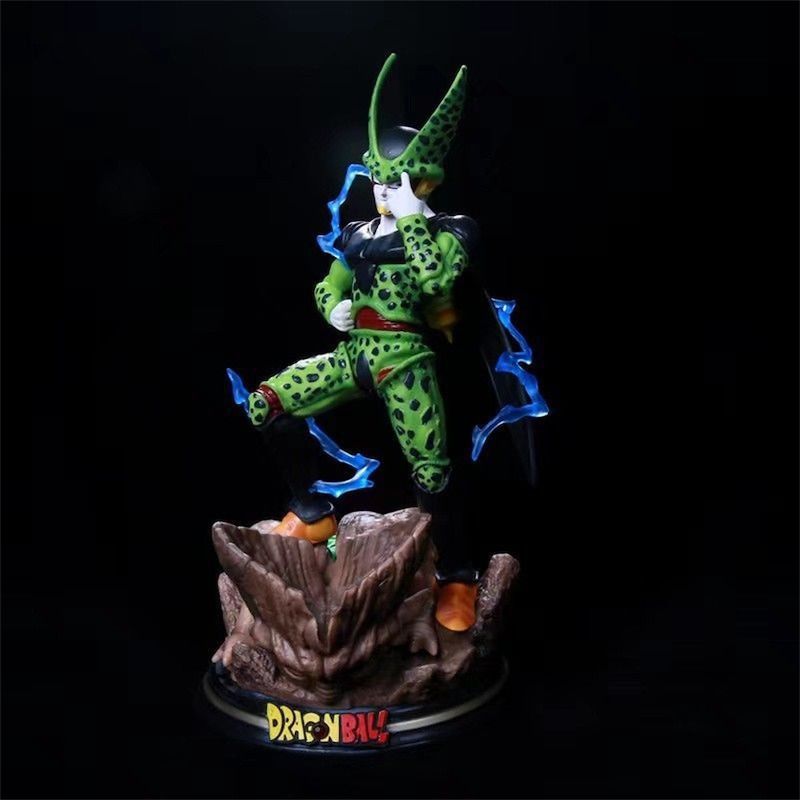 Anime Dragon Ball Z Perfect Cell Action Figure 18.5cm Luminous PVC ...