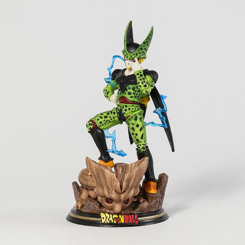Anime Dragon Ball Z Perfect Cell Action Figure 18.5cm Luminous PVC ...