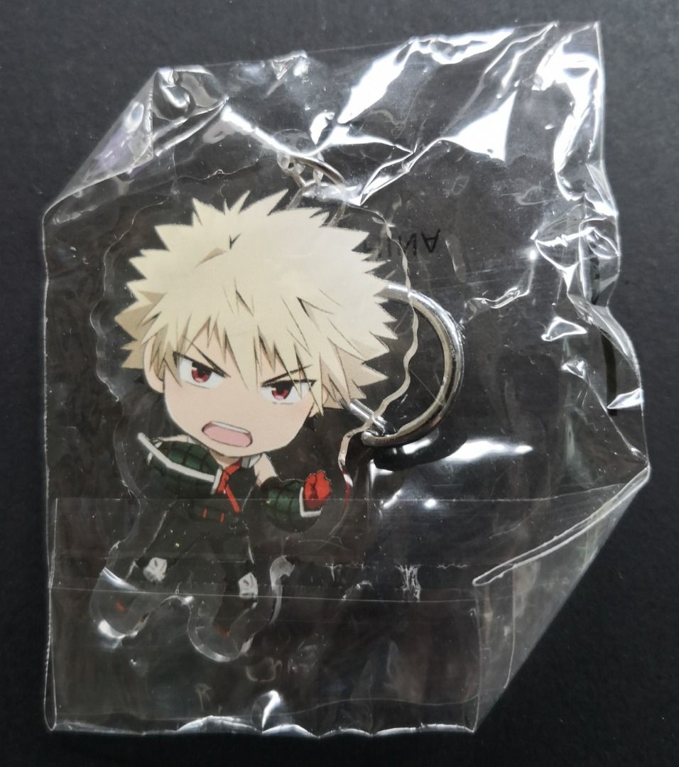 Anime keychains: BNHA/MHA [Midoriya, Todoroki and Bakugou], Hobbies ...