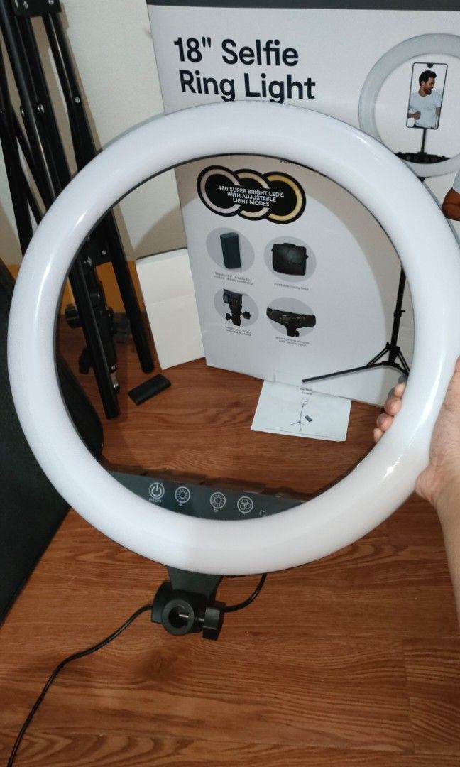 Anko Selfie Ring Light 18 inches, Mobile Phones & Gadgets, Mobile ...