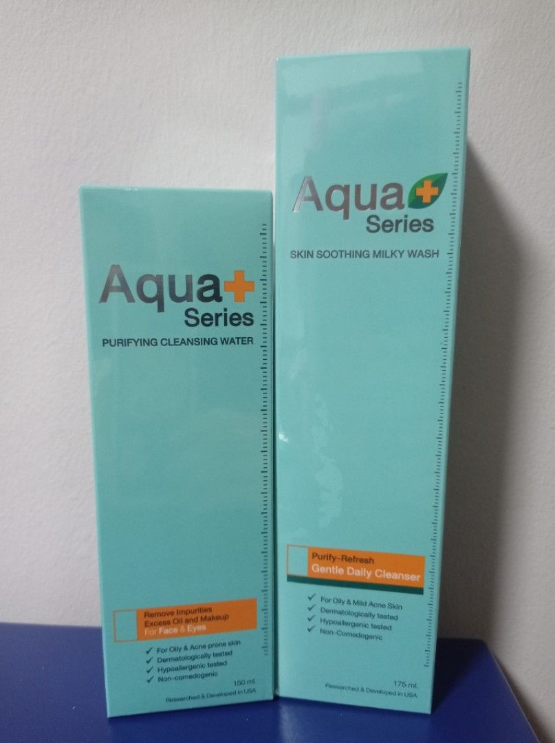 Aqua Plus Series, Beauty & Personal Care, Face, Face Care on Carousell