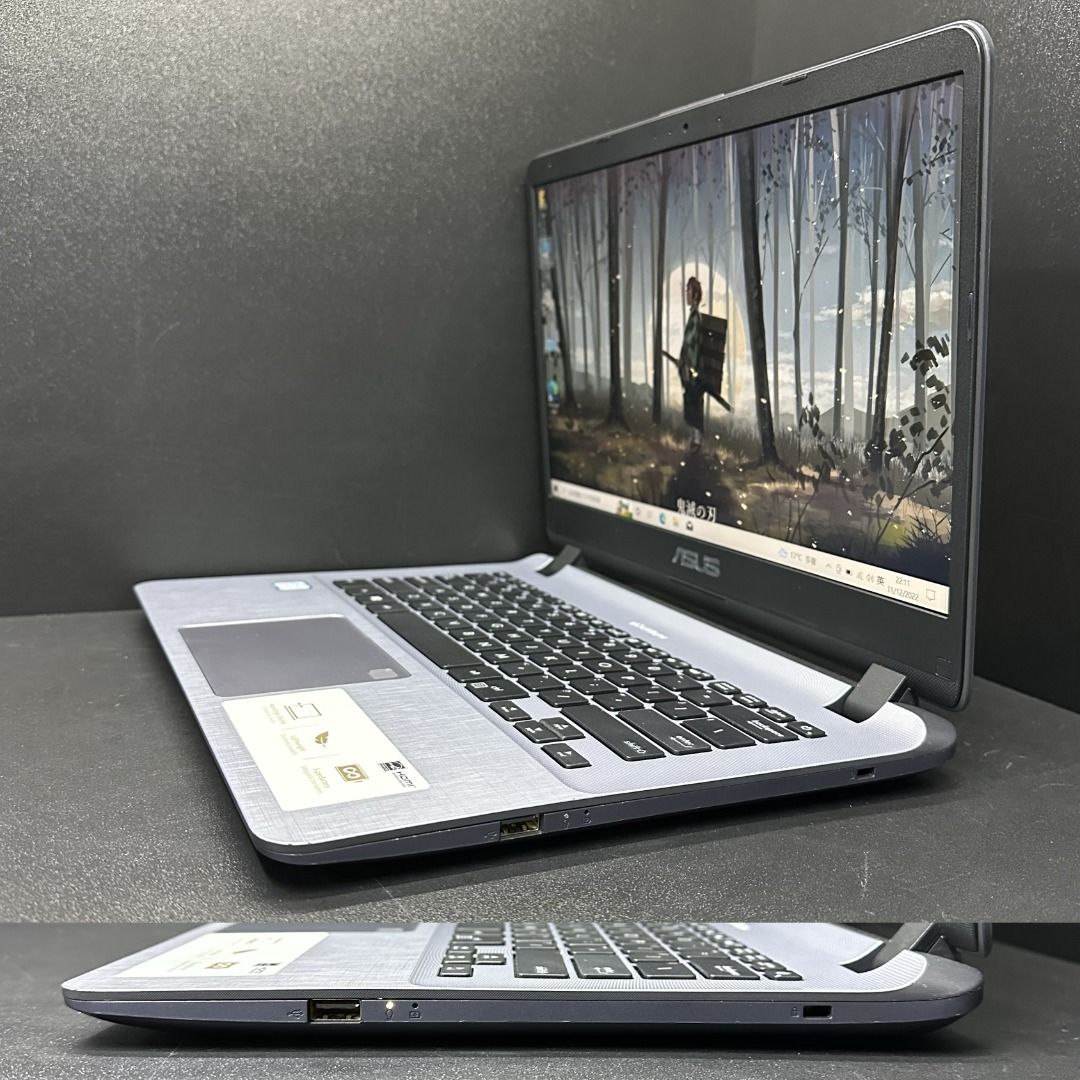 ASUS X407 ( i5 8代 / 8GB RAM / 256GB SSD / 14吋 )【】#筆電 文書 LAPTOP NOTEBOOK ...