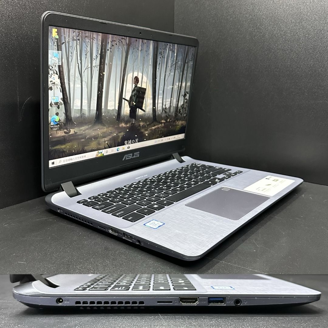 ASUS X407 ( i5 8代 / 8GB RAM / 256GB SSD / 14吋 )【】#筆電 文書 LAPTOP NOTEBOOK ...