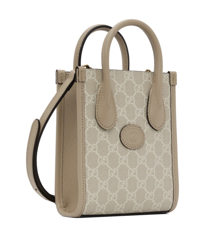 Authentic Brand New Gucci Mini tote bag with Interlocking G, Luxury ...