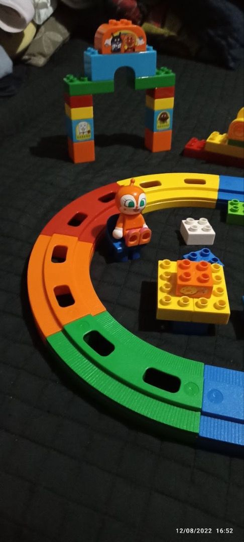 BANDAI ANPANMAN World Block (Japanese Version of Lego Duplo) Anpanman ...