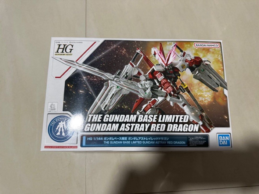 Bandai HG Gundam Base Limited Gundam Astray Red Dragon, Hobbies & Toys ...