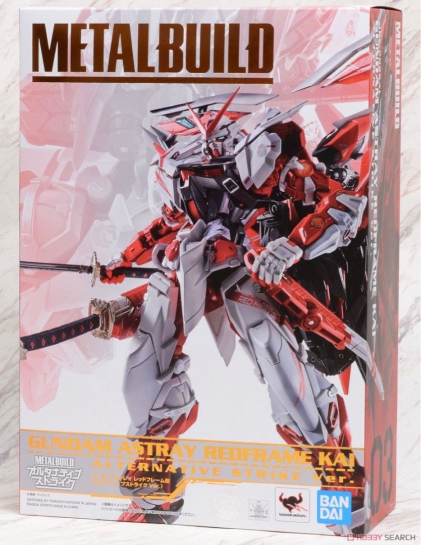 Bandai Metal Build Red Frame Kai Alternative Strike Version and Flight ...
