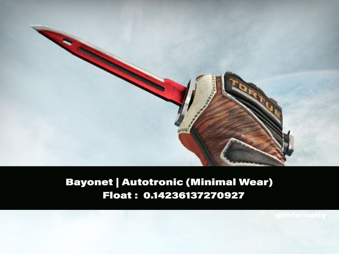 Bayonet Autotronic MW CSGO SKINS KNIVES, Video Gaming, Gaming ...