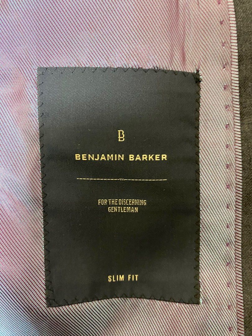 Benjamin Barker 3pc Suit, Luxury, Apparel on Carousell