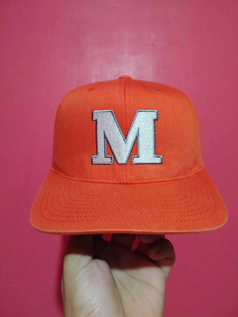 Big M logo hat strapback, Men's Fashion, Watches & Accessories, Caps ...