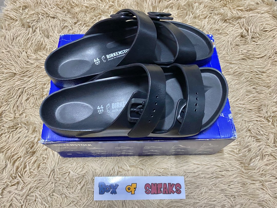 Birks Arizona EVA "Black", Men's Fashion, Footwear, Slippers & Slides ...