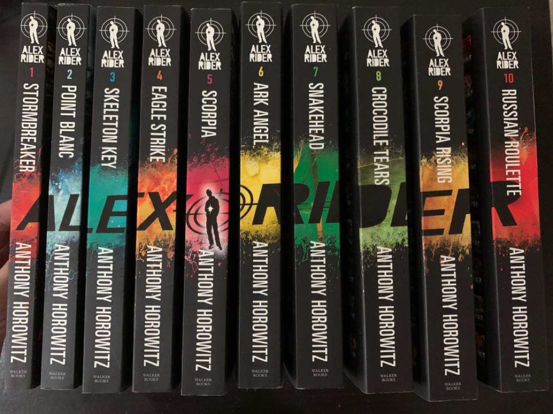 BN Alex Rider Full set of 10 books, Hobbies & Toys, Books & Magazines ...