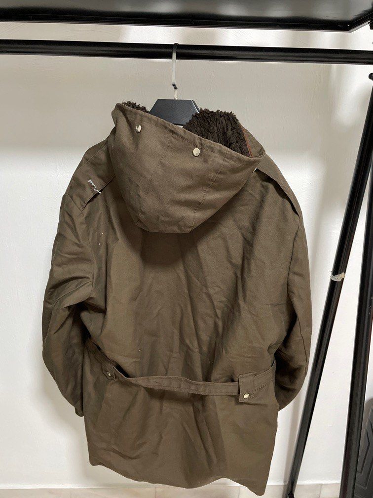 Brand New Dark Brown Fury Parka Jacket, Women's Fashion, Coats, Jackets ...