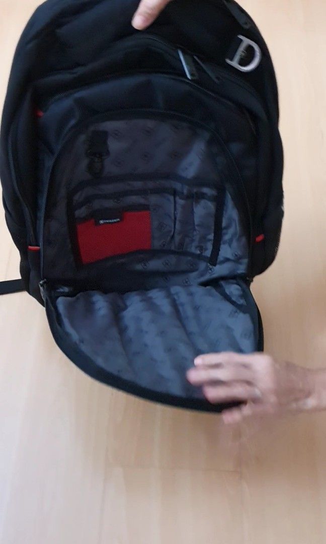 Brand new Swisswin backpack, Men's Fashion, Bags, Backpacks on Carousell