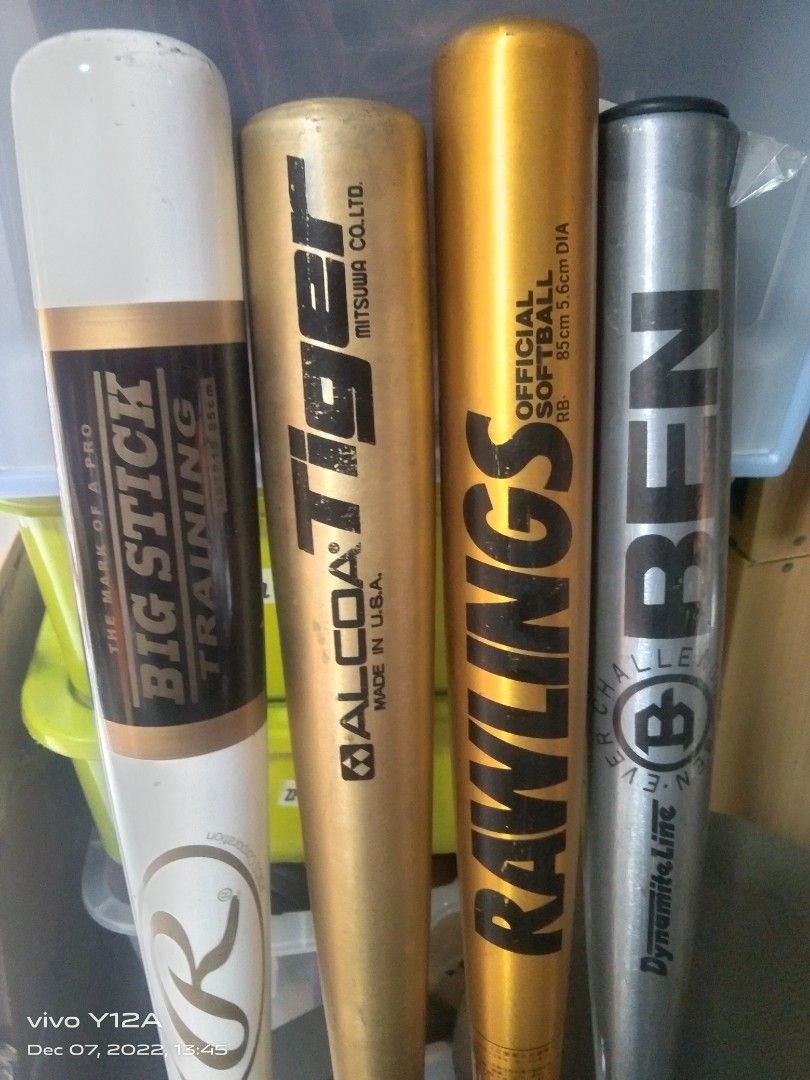 Branded Baseball Bat, Sports Equipment, Sports & Games, Racket and Ball ...