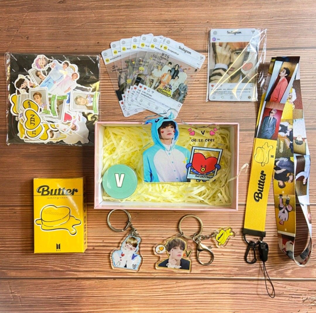 BTS Butter Army Gift Box, Hobbies & Toys, Collectibles & Memorabilia ...