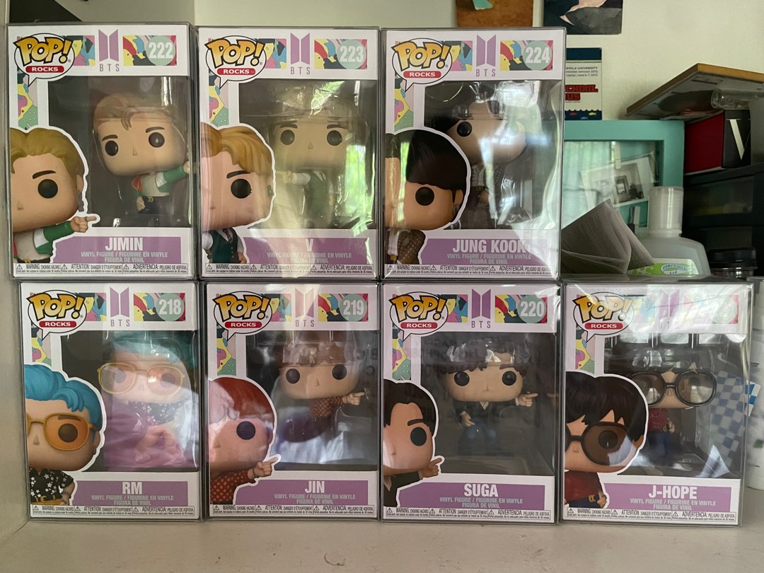 BTS DYNAMITE FUNKO POP, Hobbies & Toys, Toys & Games on Carousell