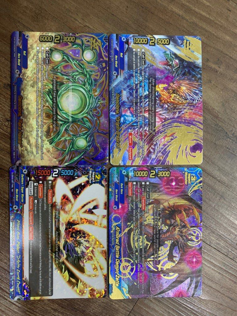 buddyfight zetta cards, Hobbies & Toys, Toys & Games on Carousell