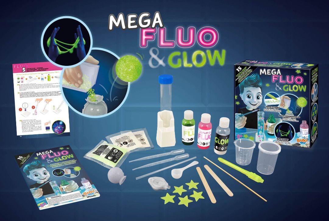 Buki France Buki France Mega Glow n Fluo (STEM Toys), Hobbies & Toys ...