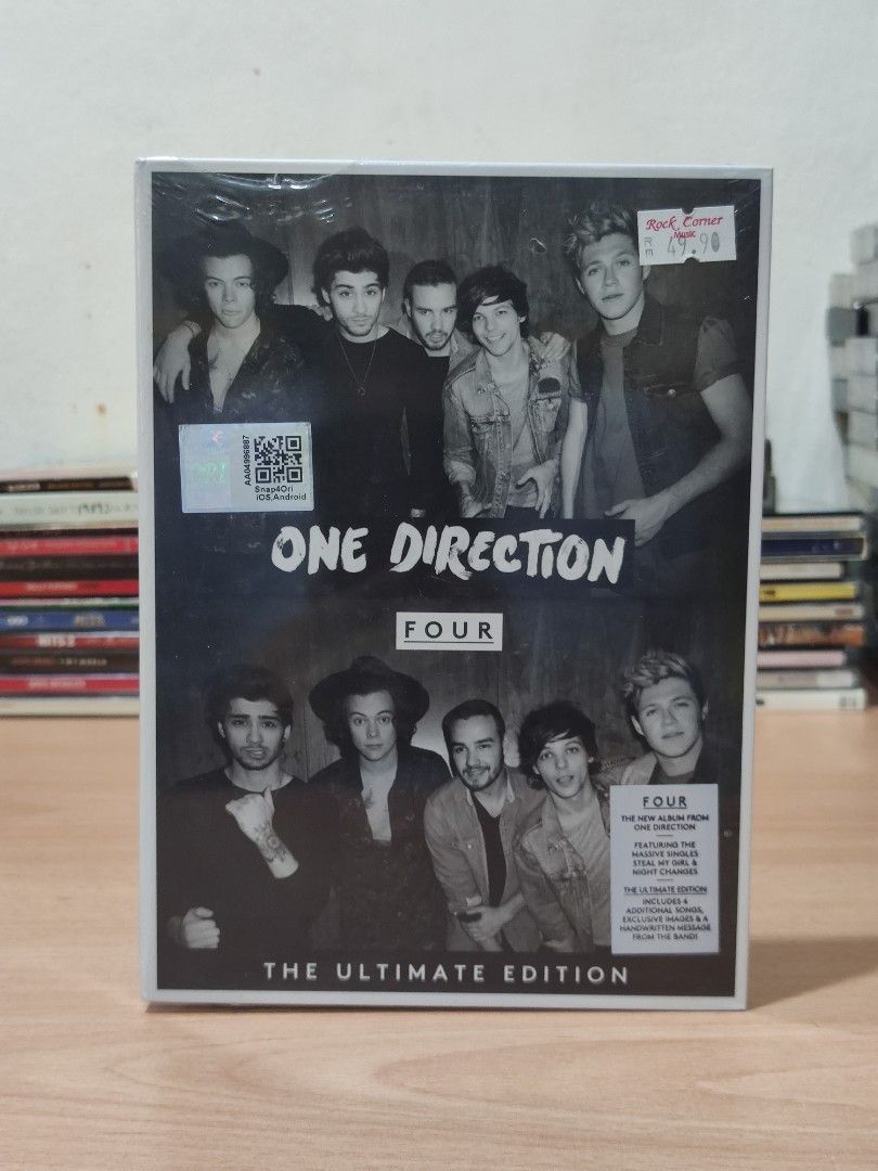 (CD) One Direction Four The Ultimate Edition, Hobbies & Toys, Music ...