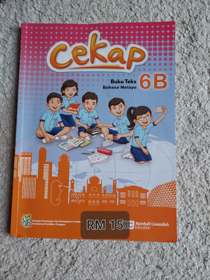 Cekap 6B Bahasa Melayu Buku Teks, Hobbies & Toys, Books & Magazines ...